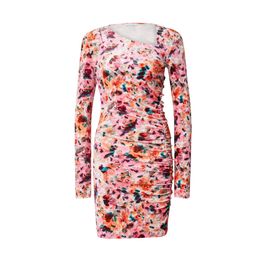 Patrizia Pepe Kleid Damen Gr&ouml;&szlig;e 40 petrol / koralle / lachs / bordeaux Sommerkleid