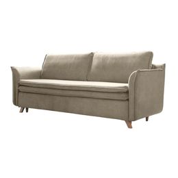 Miuform Einzelsofa mit Schlaffunktion Charming Charlie beige Ma&szlig;e (cm): B: 225 H: 85 &raquo; H&ouml;ffner