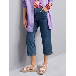 KjBRAND - Comfort Fit-Jeans-Culotte, denim, Gr. 24 - Baumwolle