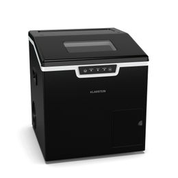 Klarstein Icefestival Cube Eisw&uuml;rfelbereiter Industrie-Eisw&uuml;rfelmaschine 400W 1,8 Liter 20kg/24h Schwarz