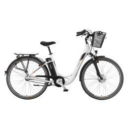 Telefunken Alu City E-Bike 28" Multitalent RC830 3-Gang Nabenschaltung reinwei&szlig;