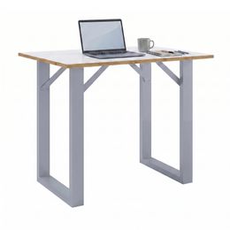 Vcm Bartisch, Stehtisch und Meetingtisch, 110 x 80 x 102 cm, Hochtisch f&uuml;r K&uuml;che, B&uuml;ro und Lounge - Salia