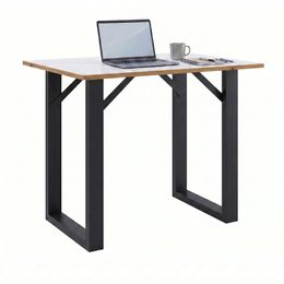 Vcm Bartisch, Stehtisch und Meetingtisch, 110 x 80 x 102 cm, Hochtisch f&uuml;r K&uuml;che, B&uuml;ro und Lounge - Salia