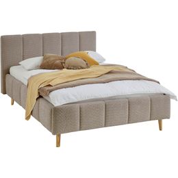 Meise M&ouml;bel Polsterbett MEISE.M&Ouml;BEL, B:165cm H:104cm L:220cmcappuccino, cappuccino, cappuccino, Betten, "Polsterbett Alva"