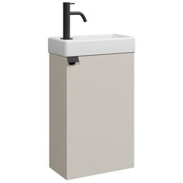 Badplaats G&auml;ste-Wc-M&ouml;belset, Kaschmir, Holz, Rechteckig, 40x68x22 cm, Badezimmer, Badezimmerschr&auml;nke, Waschtischkombinationen