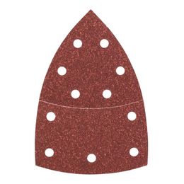 Bosch Schleifblatt-Set f&uuml;r Multischleifer K=80 10tlg. (2609256A63)