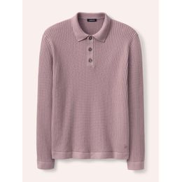 Walbusch Strickpolo aus Baumwolle