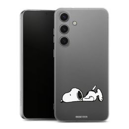 DeinDesign Galaxy S25+ Handy Silikon H&uuml;lle Case transparent Handyh&uuml;lle Official Licensed Product Snoopy Peanuts Silikon Case