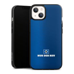 DeinDesign iPhone 13 Handy Silikon H&uuml;lle Case schwarz Handyh&uuml;lle Hsv Logo Official Licensed Product