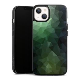 DeinDesign iPhone 13 Handy Silikon H&uuml;lle Case schwarz Handyh&uuml;lle Tarnmuster Geometric Mosaic