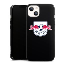 DeinDesign iPhone 13 Handy Silikon H&uuml;lle Case schwarz Handyh&uuml;lle Official Licensed Product Transparent Rb Leipzig
