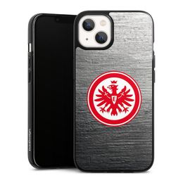 DeinDesign iPhone 13 Handy Silikon H&uuml;lle Case schwarz Handyh&uuml;lle Eintracht Frankfurt Sge Logo