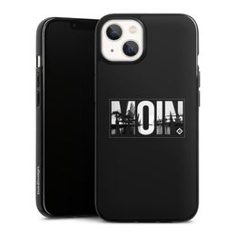 DeinDesign iPhone 13 Handy Silikon H&uuml;lle Case schwarz Handyh&uuml;lle Hamburger Sv Hsv Official Licensed Product