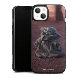 DeinDesign iPhone 13 Handy Silikon H&uuml;lle Case schwarz Handyh&uuml;lle The Child Star Wars Baby Yoda