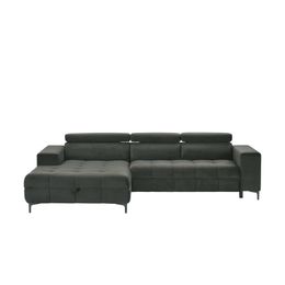 switch Ecksofa aus Mikrofaser Caro grau Ma&szlig;e (cm): B: 289 H: 93 T: 175.0 Sofas > Sofas nach Material > Stoffsofas &raquo; Sofa DE