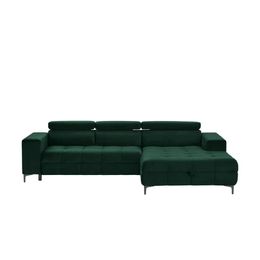 switch Ecksofa aus Mikrofaser Caro gr&uuml;n Ma&szlig;e (cm): B: 289 H: 93 T: 175.0 Sofas > Sofas nach Material > Stoffsofas &raquo; Sofa DE