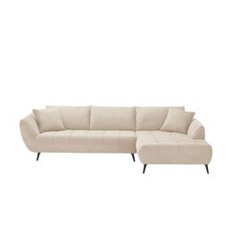 bobb Ecksofa mit Sitztiefenverstellung Carly beige Ma&szlig;e (cm): B: 320 H: 90 T: 215.0 &raquo; M&ouml;bel Kraft
