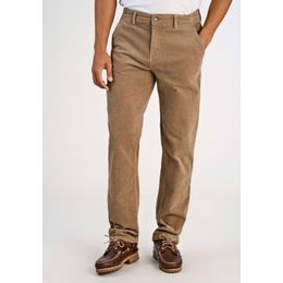 LINDBERGH Herren Cordhose "Cordhose Relaxed Loose Fit"lt sand, Gr. 32, unifarben, Obermaterial: 98% Baumwolle, 2% Elasthan, Hosen