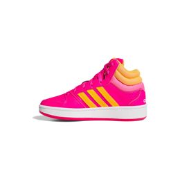 adidas Sportswear Athletic Shoes 'HOOPS MID CLASSIC' boy size 40 Light grey / White
