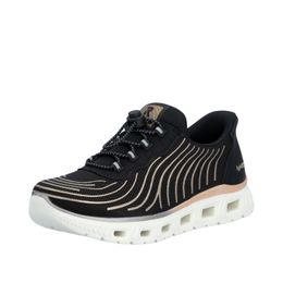 Rieker Damen Plateausneaker "Ready2GO", Gr. 41schwarz, Textil, Schuhe, Sport-Sneaker, Freizeitschuh, Halbschuh mit Schnellverschluss