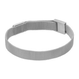PHILIPP BLANC Herren Armband "PBA33SS", 25.4cm, Edelstahlsilber, Edelstahl, Armb&auml;nder