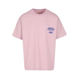 Damen T-Shirt "Another Cotton Lab Bagel Society T-Shirt"pink, Gr. L, ANOTHER COTTON LAB, bedruckt, 100% Baumwolle, Shirts