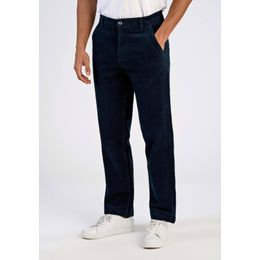 LINDBERGH Herren Cordhose "Cordhose Relaxed Loose Fit"navy, Gr. 32, unifarben, Obermaterial: 98% Baumwolle, 2% Elasthan, Hosen