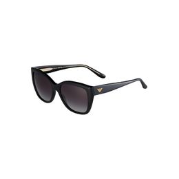 Emporio Armani Sonnenbrille '0EA4198 55 50178G' Damen Gr&ouml;&szlig;e 55 gold / schwarz