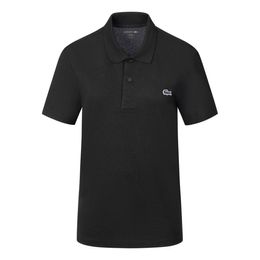 Lacoste Damen Poloshirt "Lacoste DH5522 Poloshirt Damen Bekleidung"schwarz, Gr. M, 57% Baumwolle, 32% Polyester, 11% Elasthan, Shirts