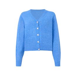 Jacqueline de Yong JDY Strickjacke 'JDYSUPER' Damen Gr&ouml;&szlig;e XXS blaumeliert