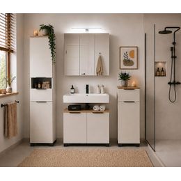Tchibo - Highboard &raquo;Saga&laquo; - 40,3x35x97,4cm - schwarz -