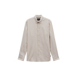 bugatti Button Up Shirt male size M Beige / White