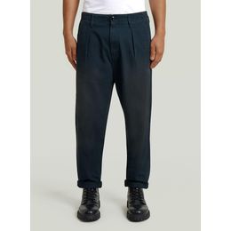 G-Star Raw G-STAR Herren Chinohose "Pleated Chino Relaxed Tapered"sun faded salute, Gr. 32, Obermaterial: 100% Baumwolle, Hosen