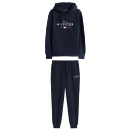Tommy Hilfiger Jogginganzug Herren Gr&ouml;&szlig;e XL navy / rot / wei&szlig;