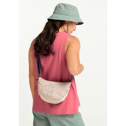 Jack Wolfskin Damen Schultertasche "ZOYA 4"oyster, Polyamid, Taschen, Umh&auml;ngetasche, Schl&uuml;sselhaken, Rei&szlig;verschlussfach