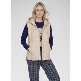 Rabe Damen Steppweste "Weste"beige, Gr. 44, unifarben, 100%Polyamid 100%Polyester 100%Polyamid, Westen