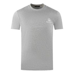 Aquascutum - "London Aldis" T-Shirt f&uuml;r Herren (Grau)