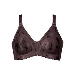 Naturana Damen Minimizer-BH "Minimizer", Gr. 85cranberry, Jacquard, Obermaterial: 93% Polyamid, 7% Elasthan, BHs, Shaping-Effekt, breite Tr&auml;ger,