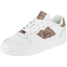 Karl Kani Damen Sneaker "89 CLASSIC", Gr. 39wei&szlig;, beige, Leder, Schuhe