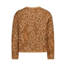 Cartoon Damen Strickjacke "Damen mit Rundhalsausschnitt"camel, braun, Gr. 42, Obermaterial: 70% Polyacryl, 30% Polyamid, Strickjacken
