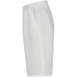 Peter Hahn - Bermudas aus 100% Leinen, weiss, Gr. 50 / XL - Leinen