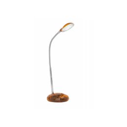Brilliant Lampe Timmi LED Tischleuchte transparent/orange 1x 2W LED integriert, (100lm, 6000K) Mit Druckschalter an der Basis