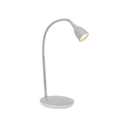 Brilliant Lampe Anthony LED Tischleuchte titan 1x 2.4W LED integriert, (200lm, 3000K) Mit Druckschalter an der Basis