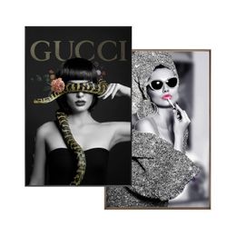 SONSTIGE Bild LADY SNAKE/LIPSTICK