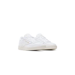 Reebok CLASSIC Herren Sneaker "CLUB C 85", Gr. 41ftwrwei&szlig;, chalk, gold, Leder, Synthetik, Schuhe
