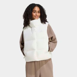 Damen Outdoorjacke "HELIONIC PUFFER"sanftes wei&szlig;, Gr. XXL, adidas Sportswear, Obermaterial: 100% Polyester, Jacken