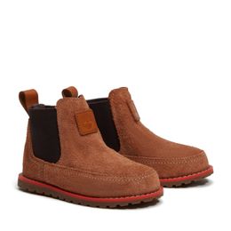 Timberland M&auml;dchen Stiefel "POKEY PINE - MID PULL ON BOOT", Gr. 26, braun, Leder, Schuhe