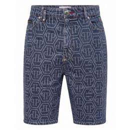 Philipp Plein Jeansshorts Fermentera Monogram