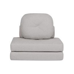 Beliani Schlafsofa OLDEN in Grau - (W) 81 x (H) 54 x (L) 91 cm | Gr.: onesize