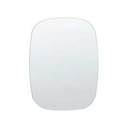 Beliani Badezimmerspiegel BERGERAC in Silber - (W) 58 x (H) 78 x (L) 3 cm Vertikal | Gr.: onesize
